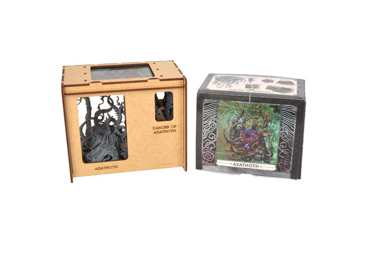 Azathoth Cthulhu Death May Die Organizer – Monster Figures, Cards ...