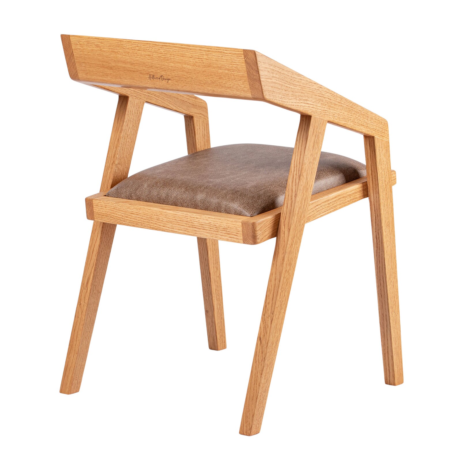 Hardwood Dining Chair "osaka": Oak & Walnut Frame, Large Selection of ...