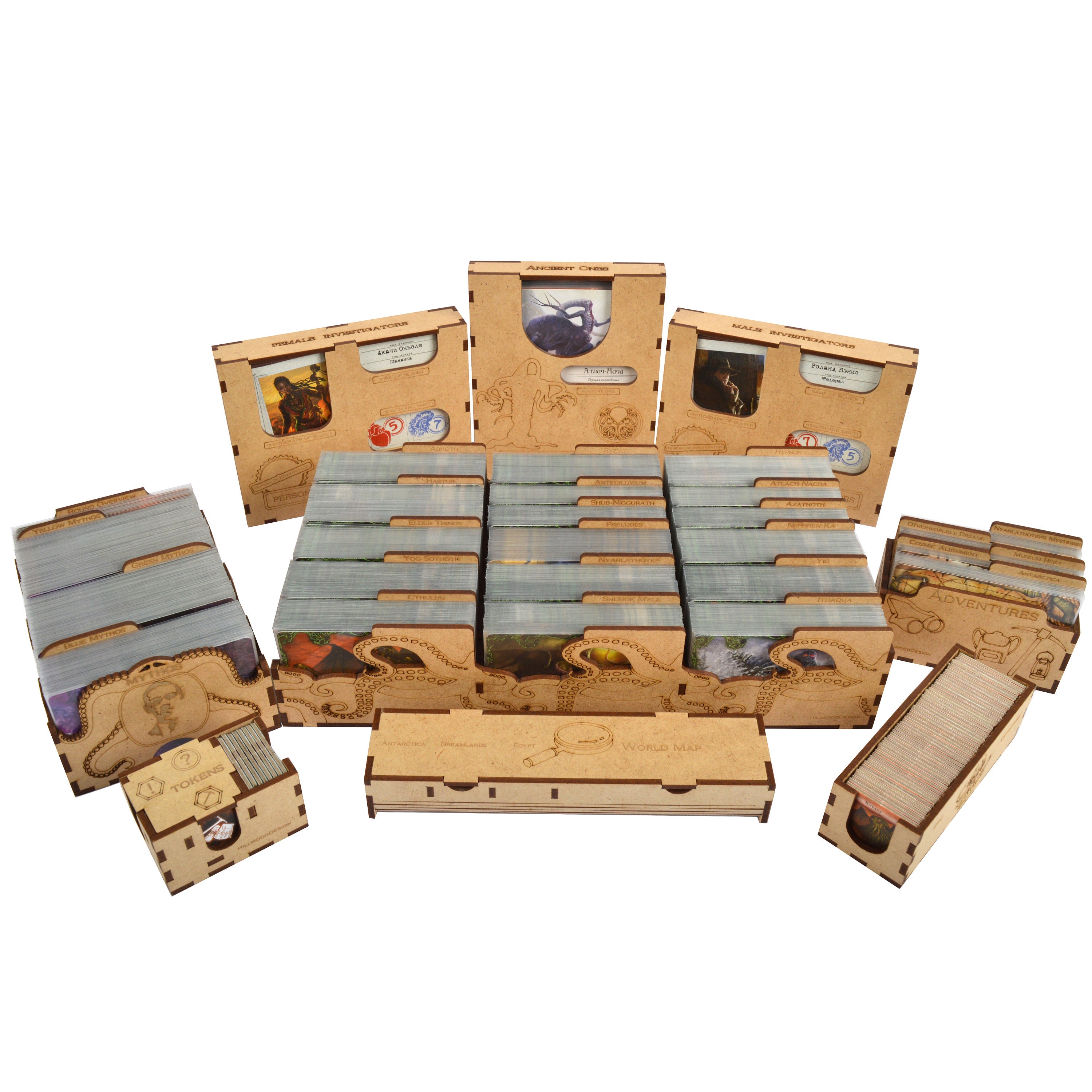 Eldritch Horror Board Game Organizer Including All Add-ons Eldritch ...