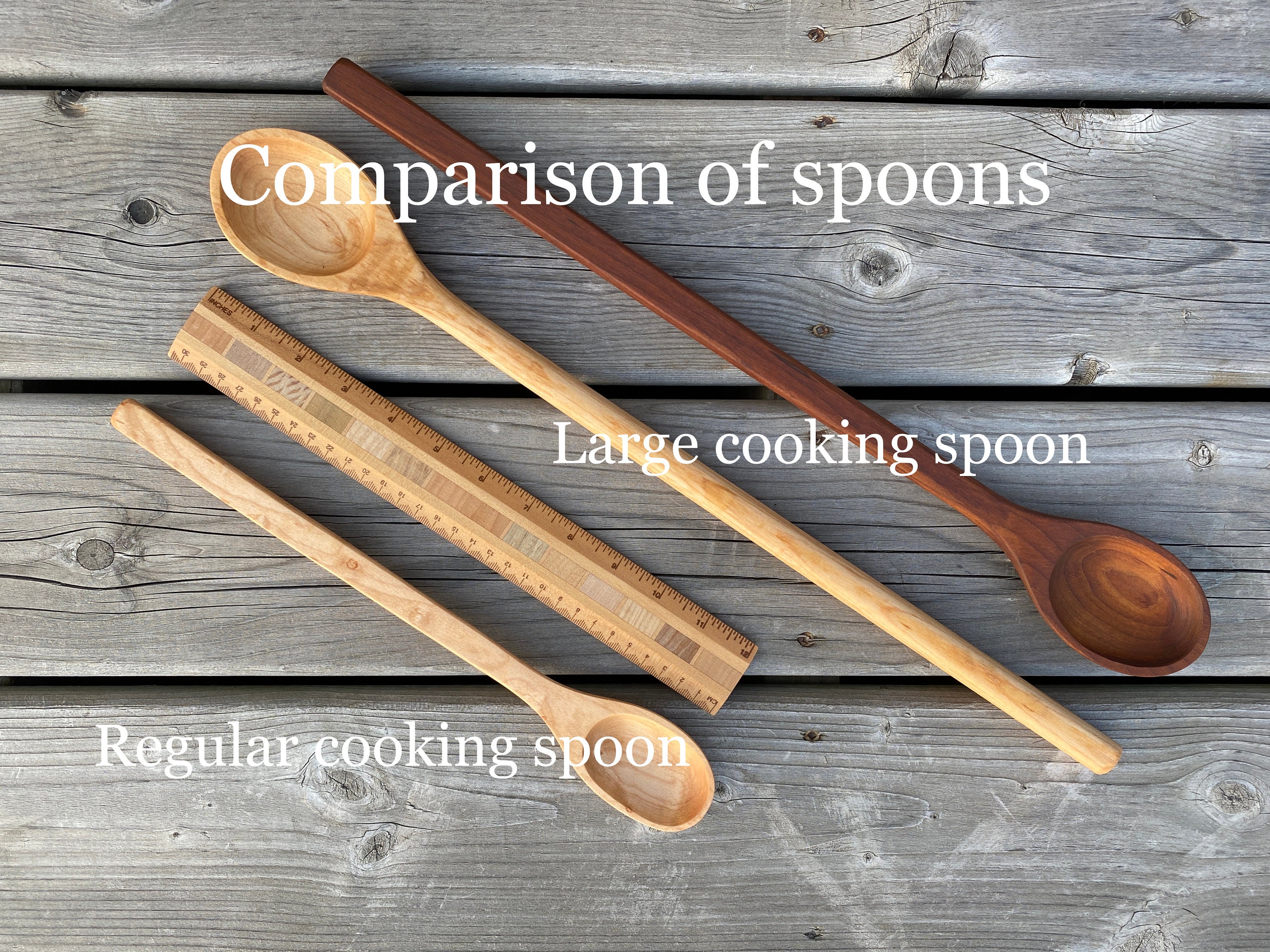 Extra Large Canadian Maple Cooking Spoon - Etsy