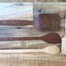 Wooden Kitchen Utensils Set Large Flipper Small Flipper - Etsy