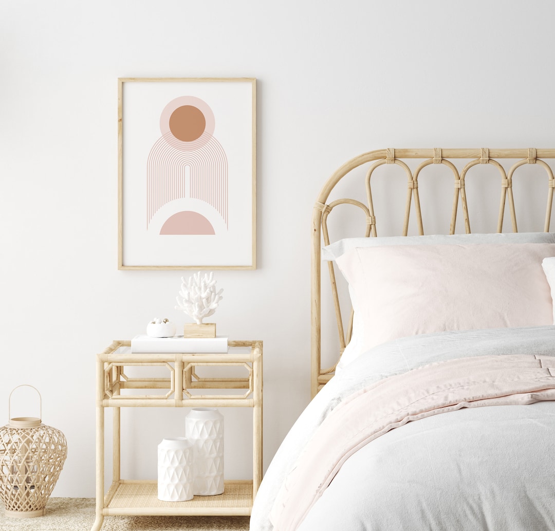 Decorative Wall Poster Art Deco Lines and Circles, Artwork No7 - Etsy