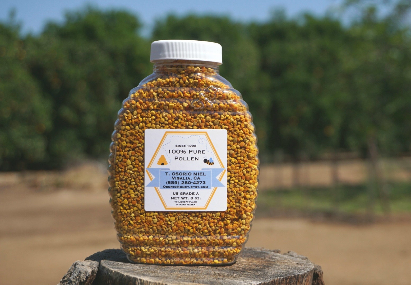 100% Pure Pollen (8 Oz.) - Etsy