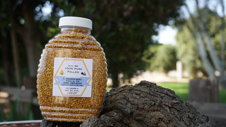 100% Pure Pollen (8 Oz.) - Etsy