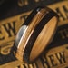 Mens Wedding Band the Rsg Made From Santos Rosewood, Silver and German ...