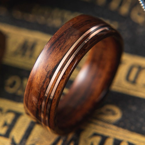Mens Wedding Band the Rsg Made From Santos - Etsy