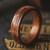 Mens Wedding Band the Rsg Made From Santos Rosewood, Silver and German ...
