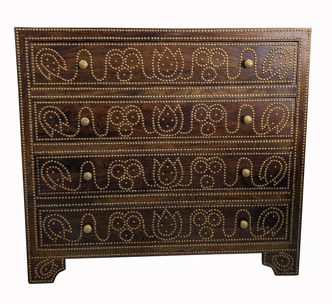 Hand Nailed Spanish Chest of Drawers - Etsy