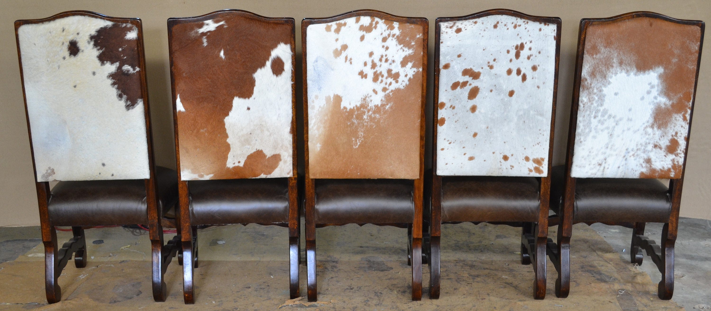 Classic Cowhide Chair 4 Seat Minimum Required | Etsy