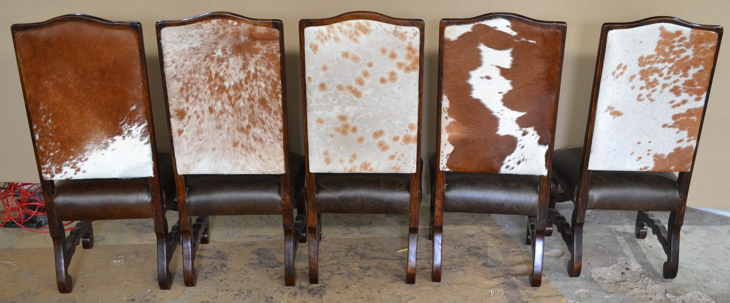 Classic Cowhide Chair 4 Seat Minimum Required | Etsy