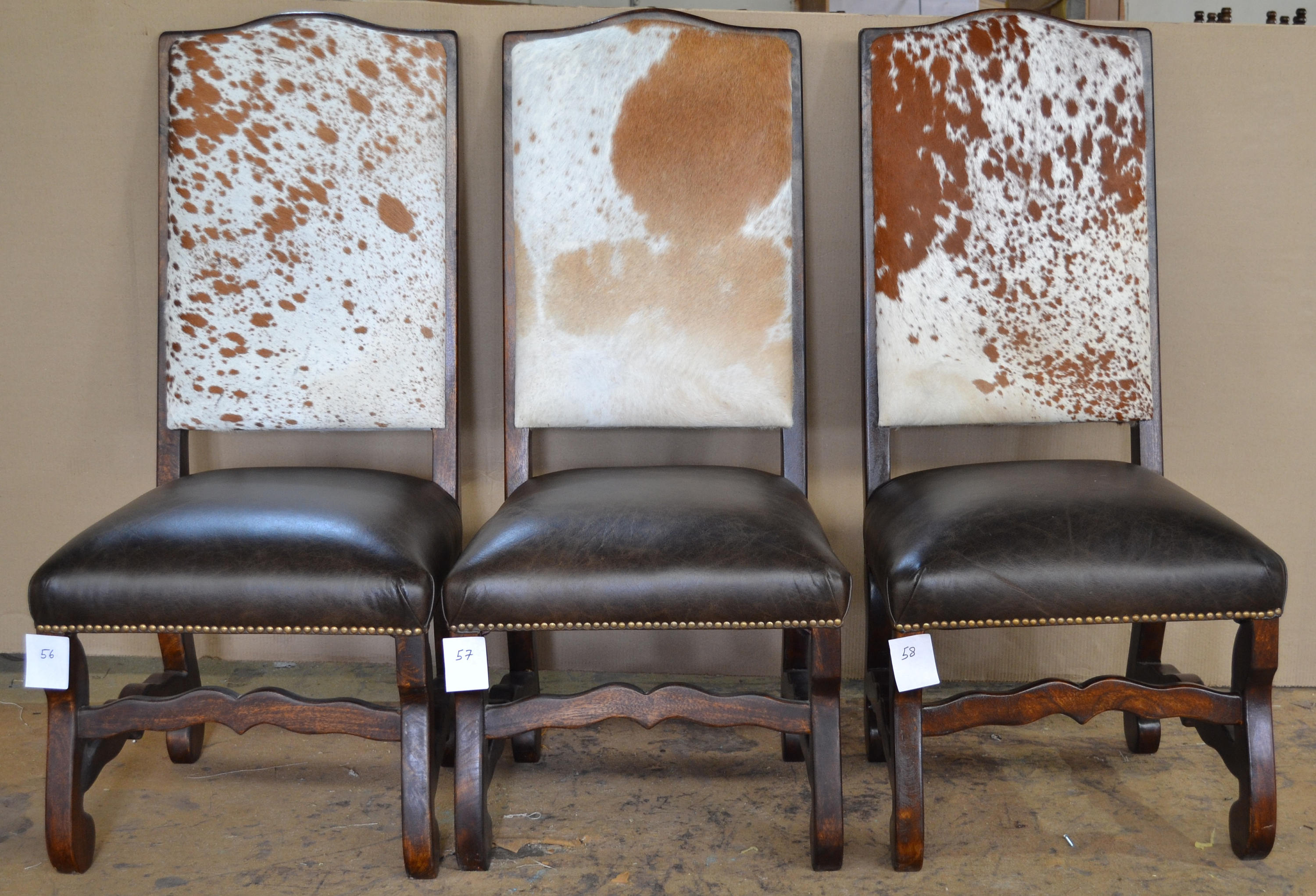 Classic Cowhide Chair 4 Seat Minimum Required | Etsy