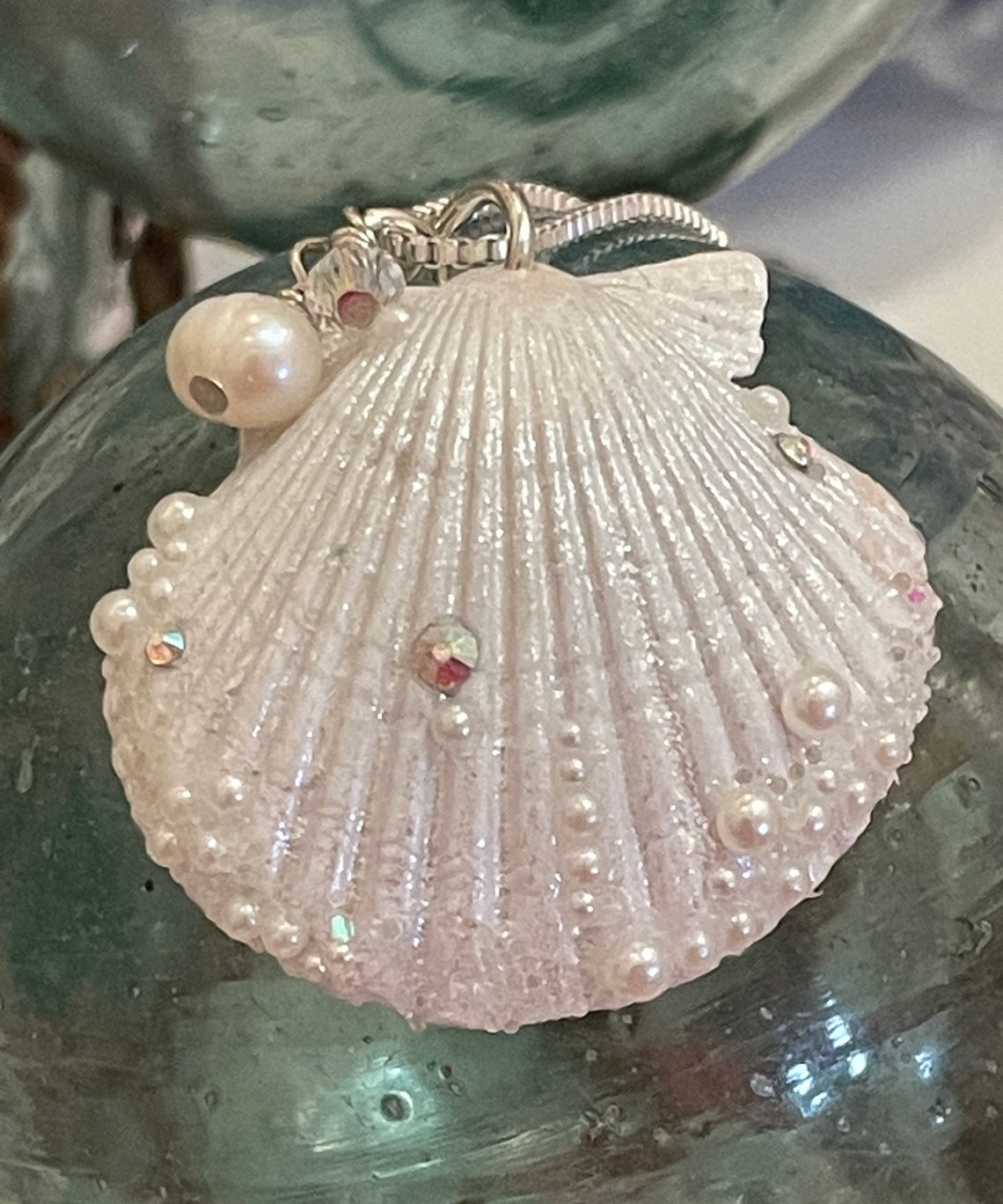 Seashell Beautiful Painted & Embellished Natural Seashell - Etsy