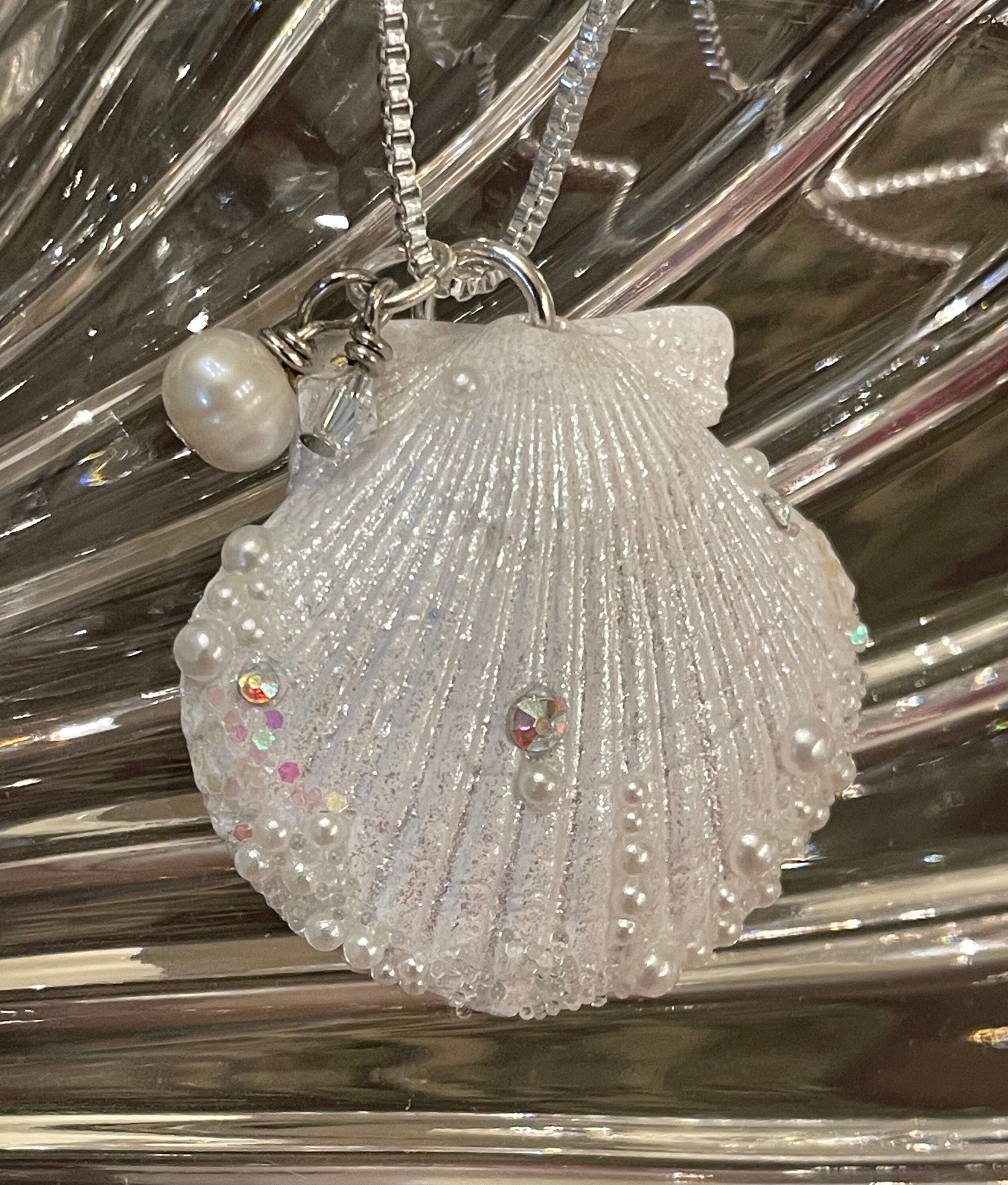 Seashell Beautiful Painted & Embellished Natural Seashell - Etsy