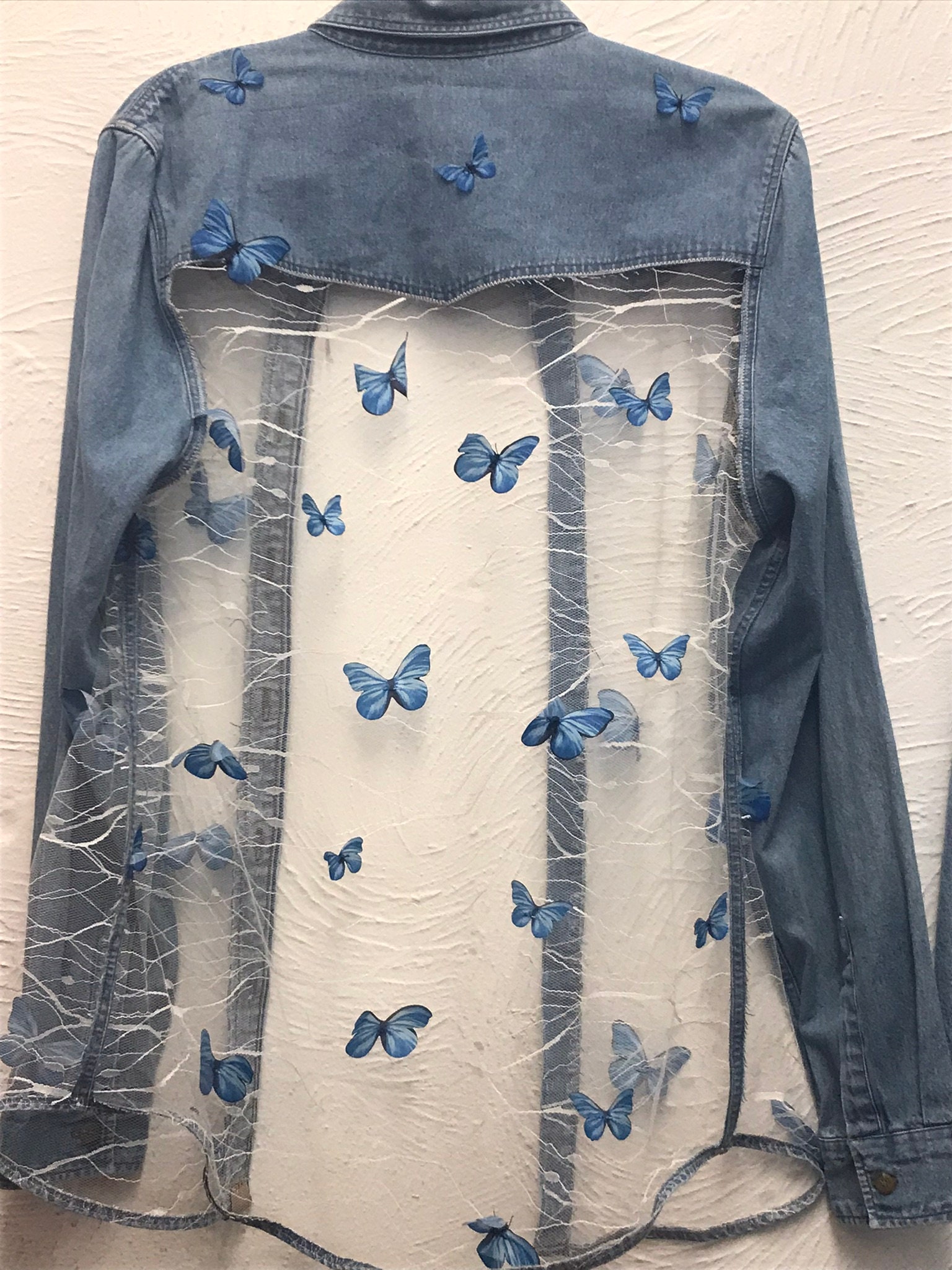 Tutorial, Pdf, Denim Jacket, Mesh Inserts, Net Panels, Refashioned ...