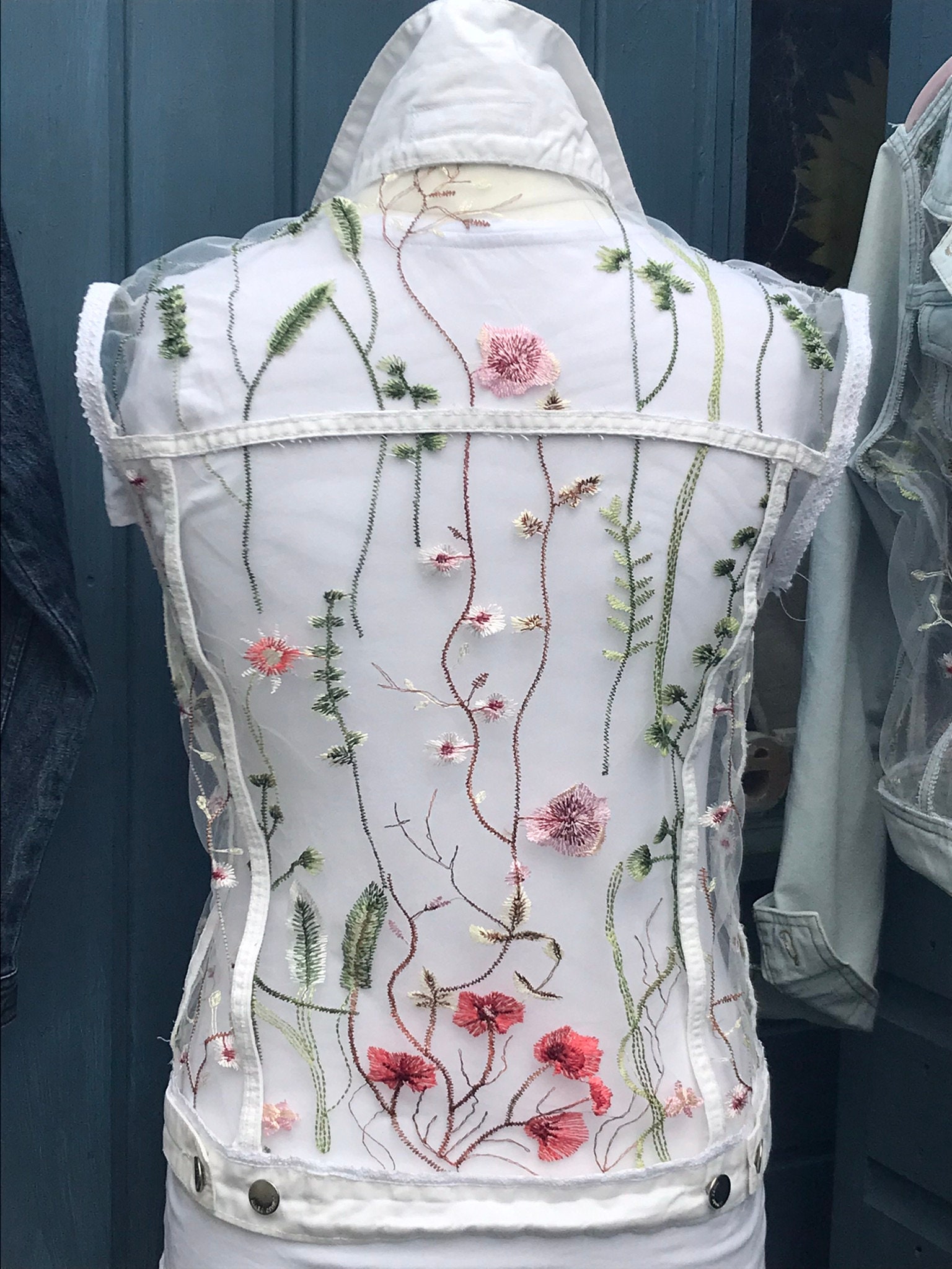 Tutorial, Pdf, Denim Jacket, Mesh Inserts, Net Panels, Refashioned ...