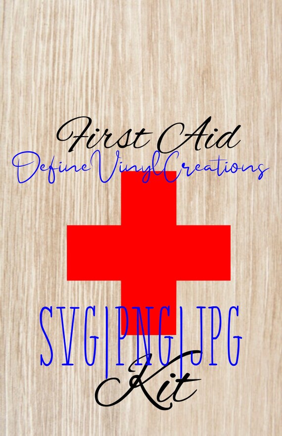 First Aid Kit SVG Cricut Silhouette Cut File | Etsy