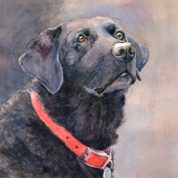 Black Lab Art - Etsy