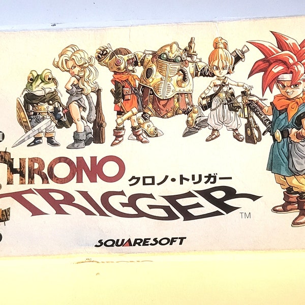 Chrono Trigger Game Boxes - Etsy