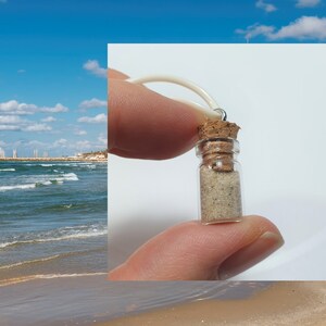 Tiny Sea Sand Bottle Necklace for Kids-message in a Bottle Necklace ...