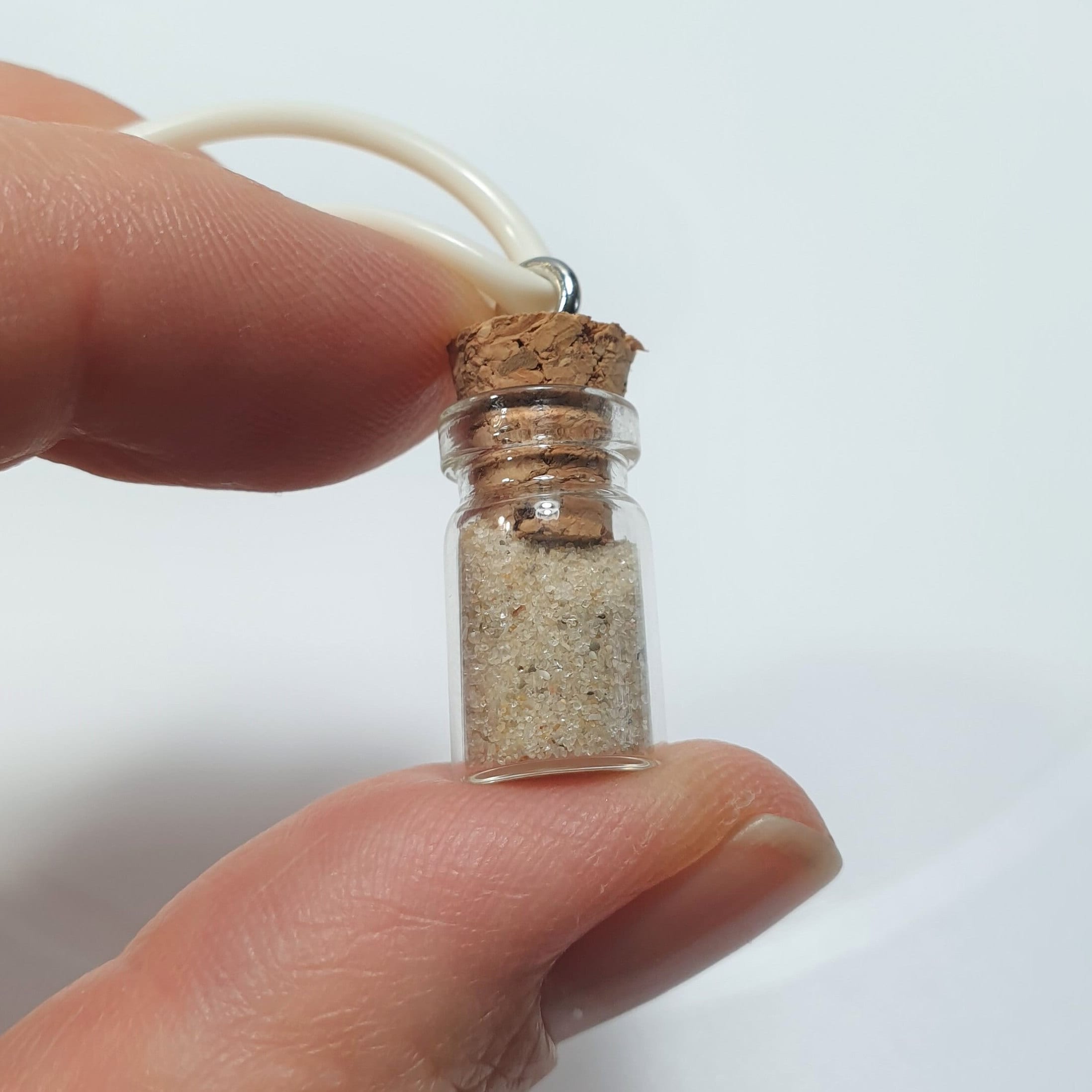 Tiny Sea Sand Bottle Necklace for Kids-message in a Bottle Necklace ...