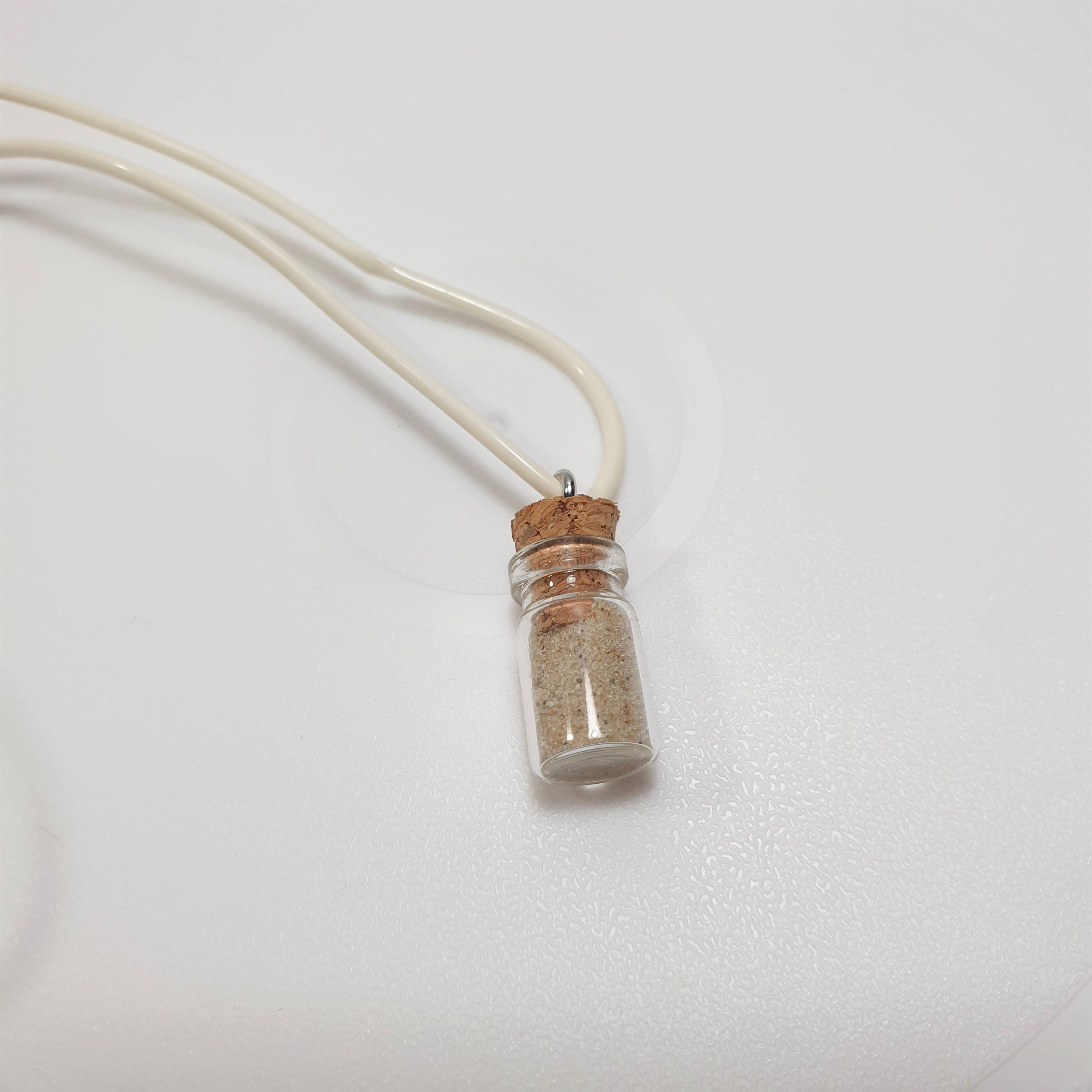 Tiny Sea Sand Bottle Necklace for Kids-message in a Bottle Necklace ...