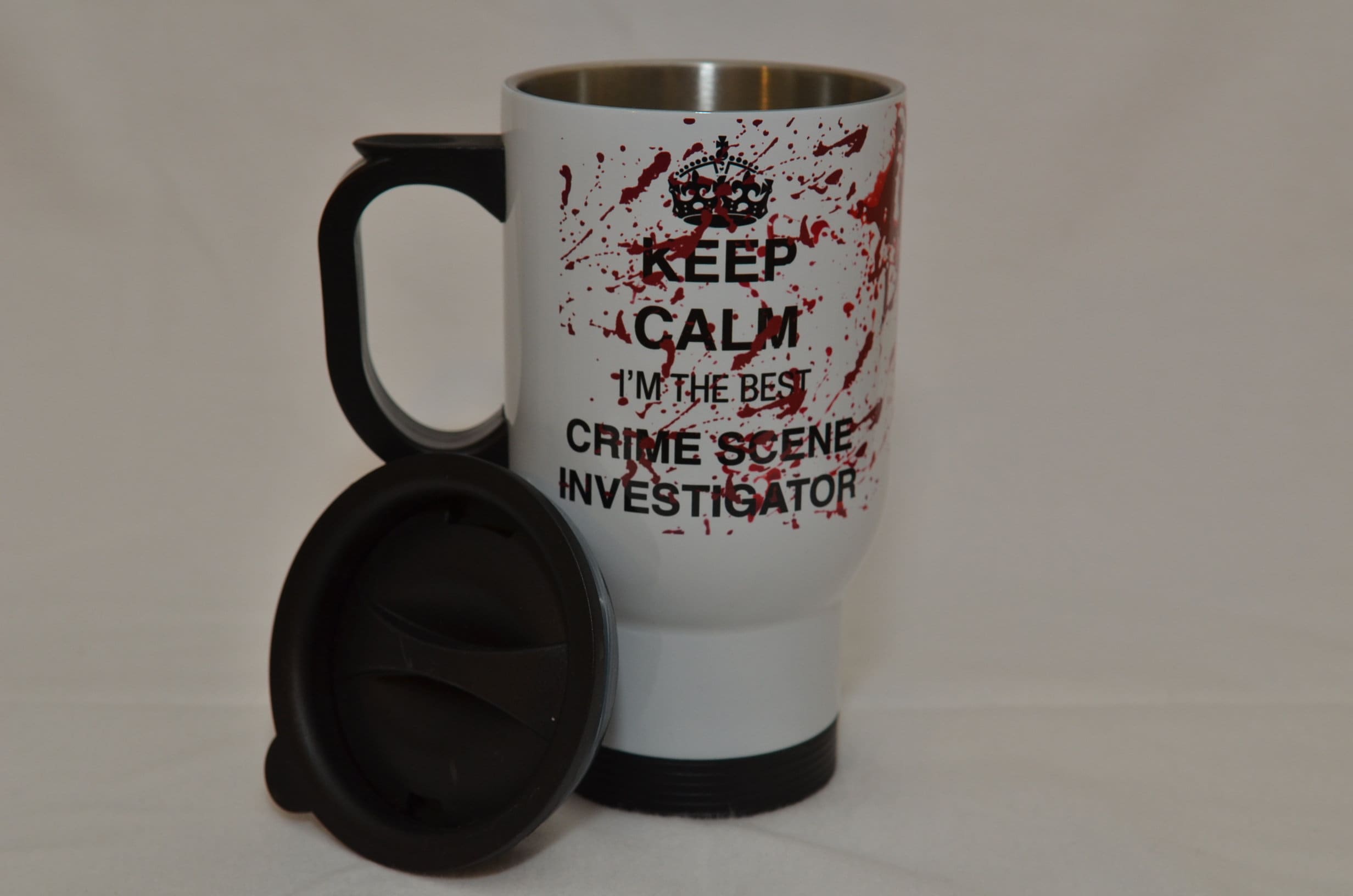 CSI Gift, Keep Calm I'm the Best Crime Scene Investigator White ...