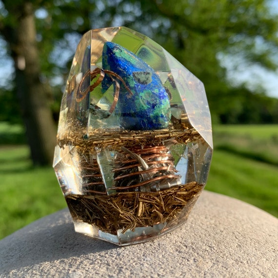 Orgone Device Orgonite Energy EMF Cleansing Protection - Etsy