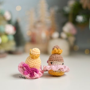 Patrón ESPAÑOL/INGLÉS de Mini hada de azúcar amigurumi, guía de tejido ...