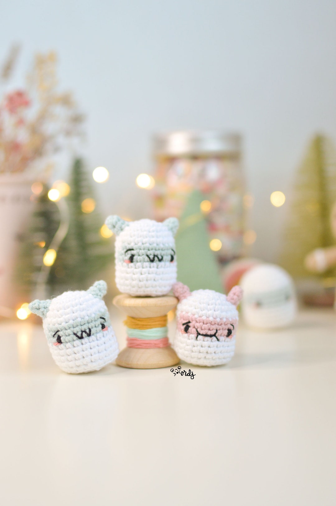 Spanish/english Mini Yeti Pattern, Knitting Guide for Beginners to Make ...