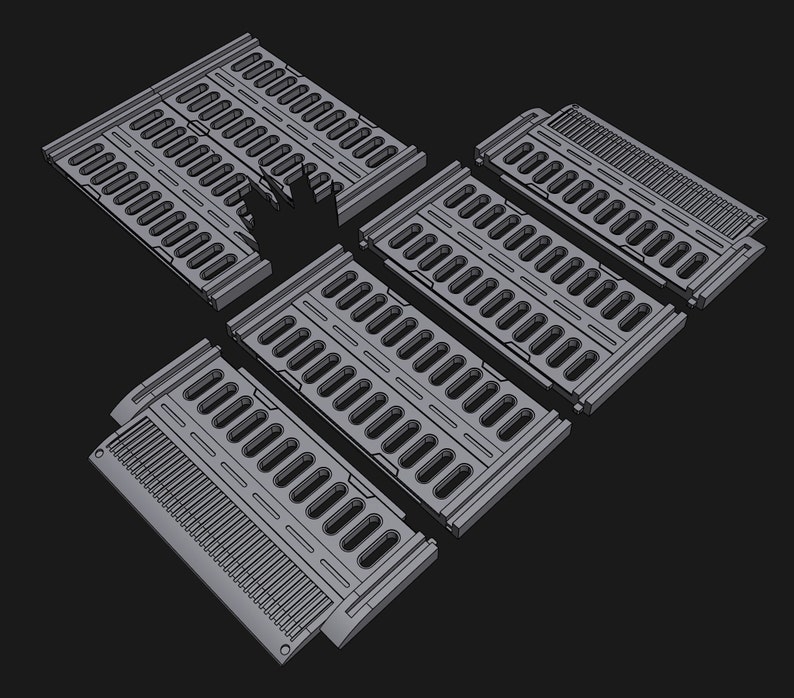 Gantry 3D STL Star Wars Shatterpoint Game Terrain - Etsy