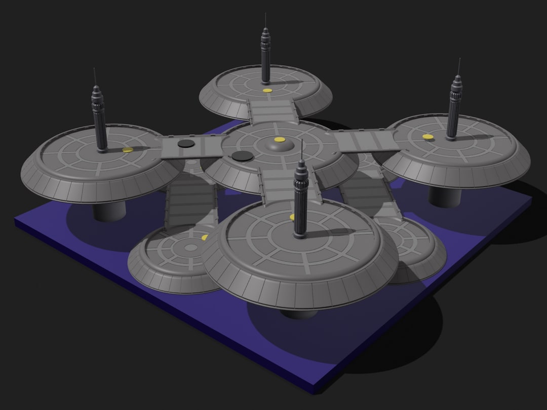 Star Wars Shatterpoint Kamino Terrain - Digital STL - Etsy