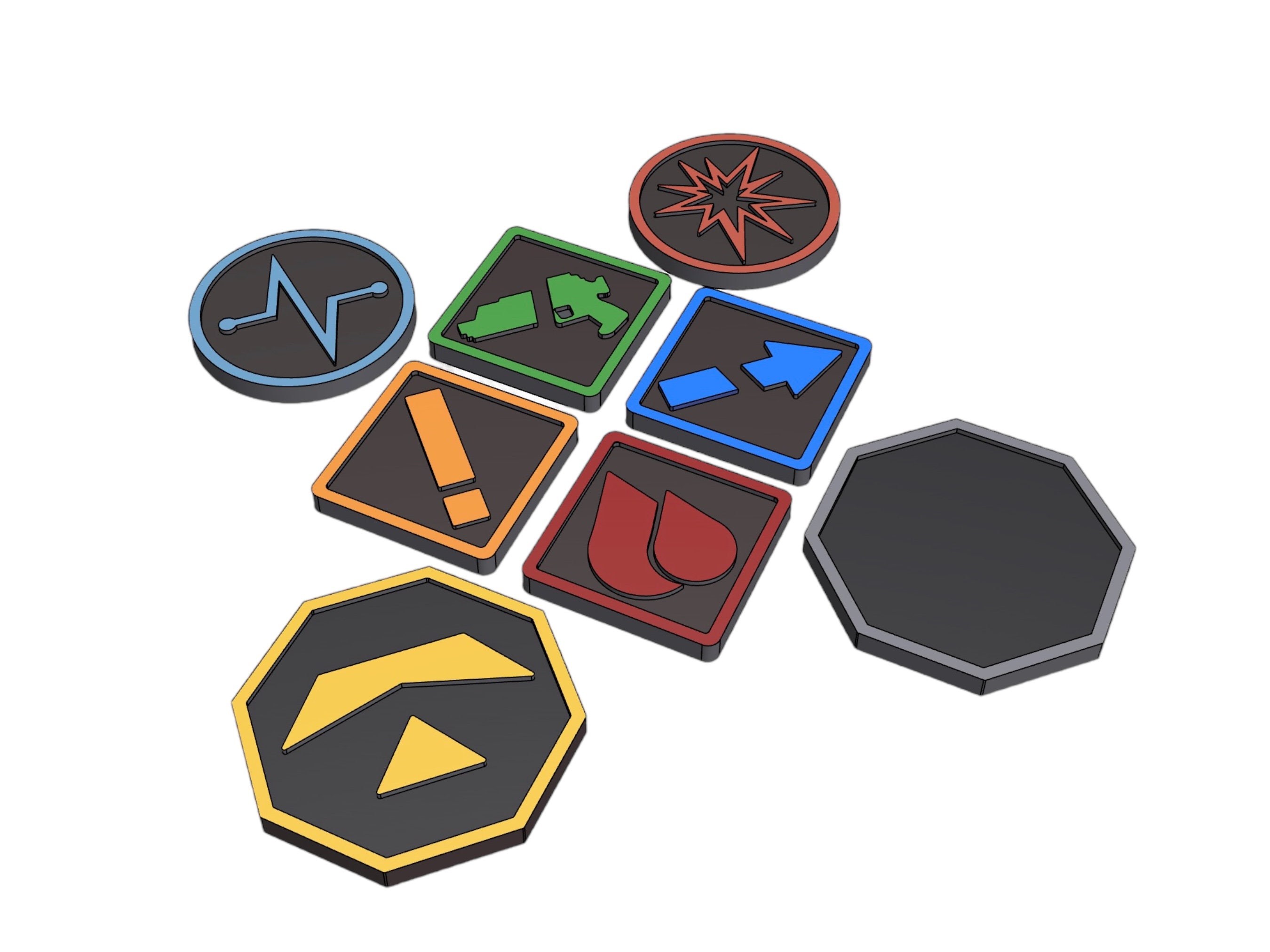 Star Wars Shatterpoint - Unit Tray With Tokens (digital STL File ...