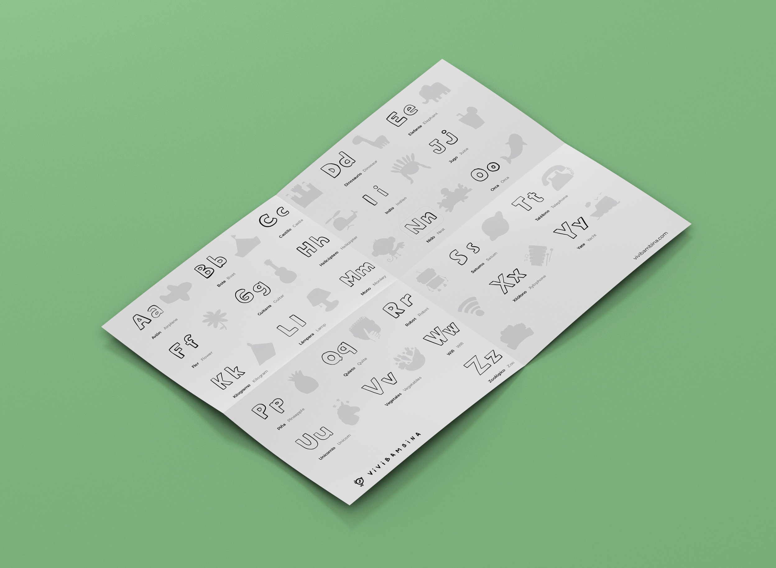 ABC for Kids. Bilingual Alphabet and Sticker Activities for Toddlers ...