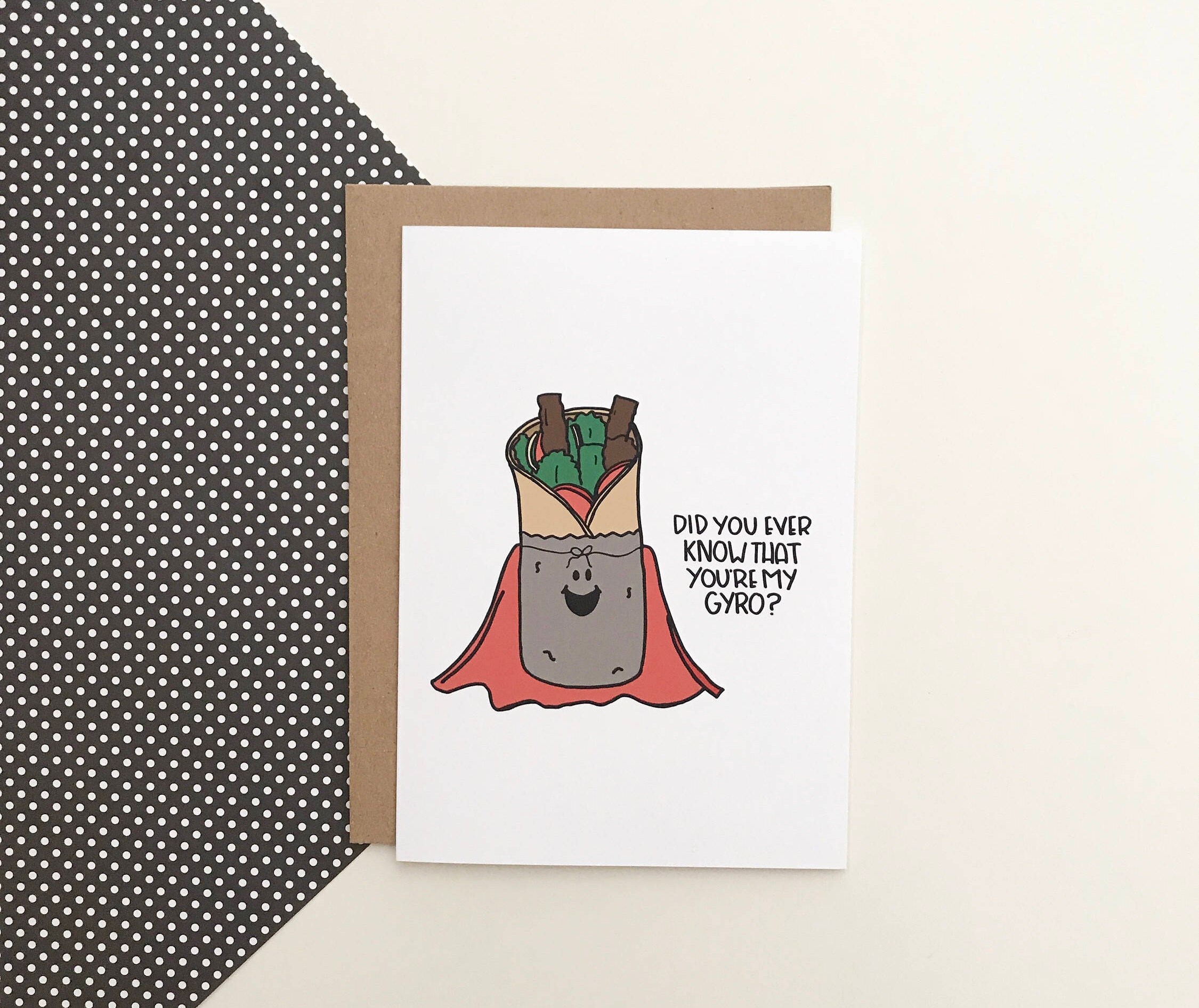 Did You Ever Know That You're My Gyro Encouragement | Etsy