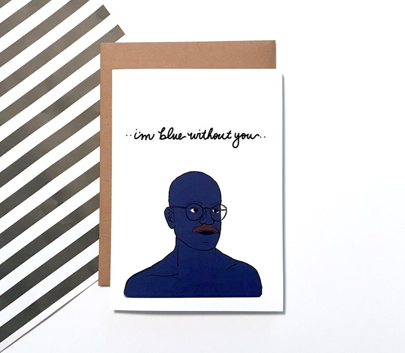 I Am Blue Without You Miss You Missing You Blue - Etsy