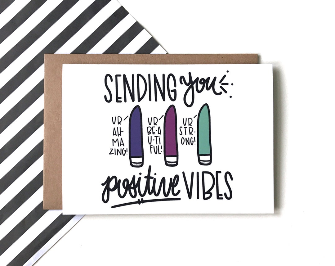 Sending You Positive Vibes - Just Because/encouragement/support ...