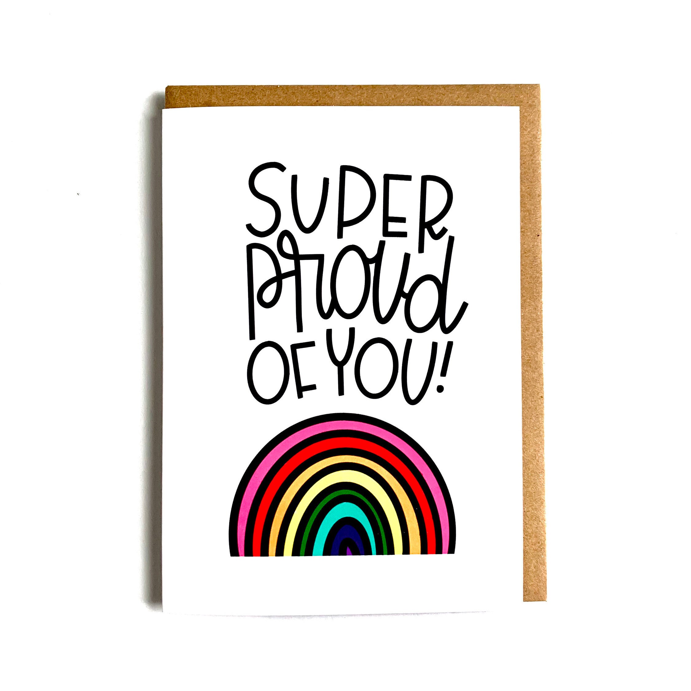 Super Proud of You Congratulations Gay Pride LGTBQ | Etsy