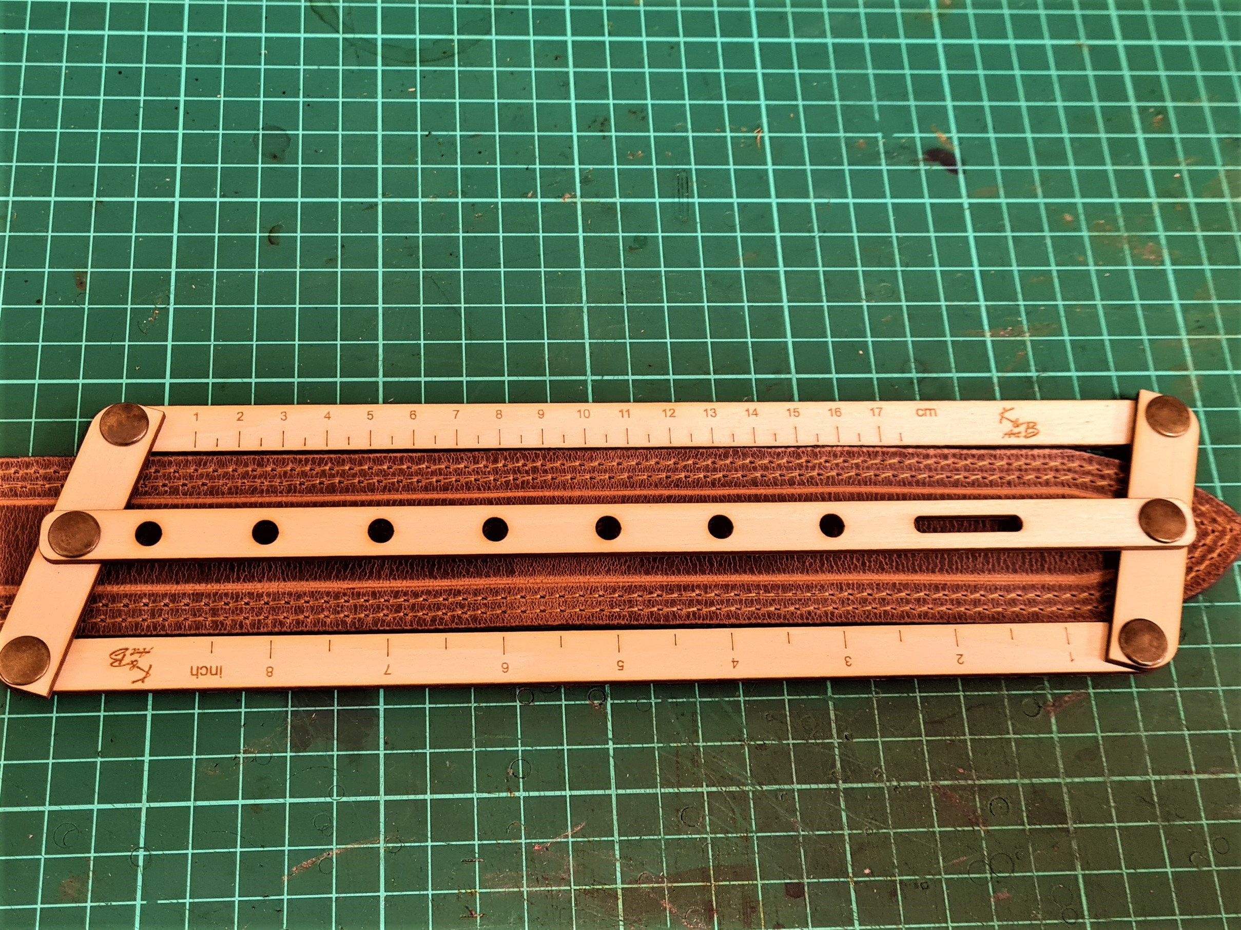 Belt Positioning Auxiliary Ruler,manual Leather Auxiliary Ruler,leather ...