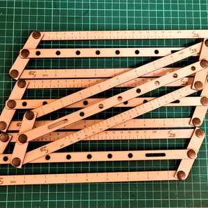 Belt Positioning Auxiliary Ruler,manual Leather Auxiliary Ruler,leather ...