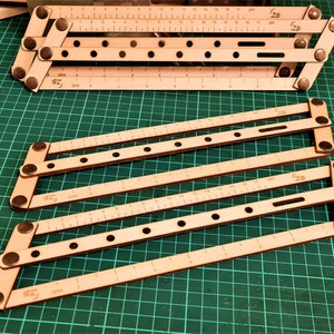 Belt Positioning Auxiliary Ruler,manual Leather Auxiliary Ruler,leather ...