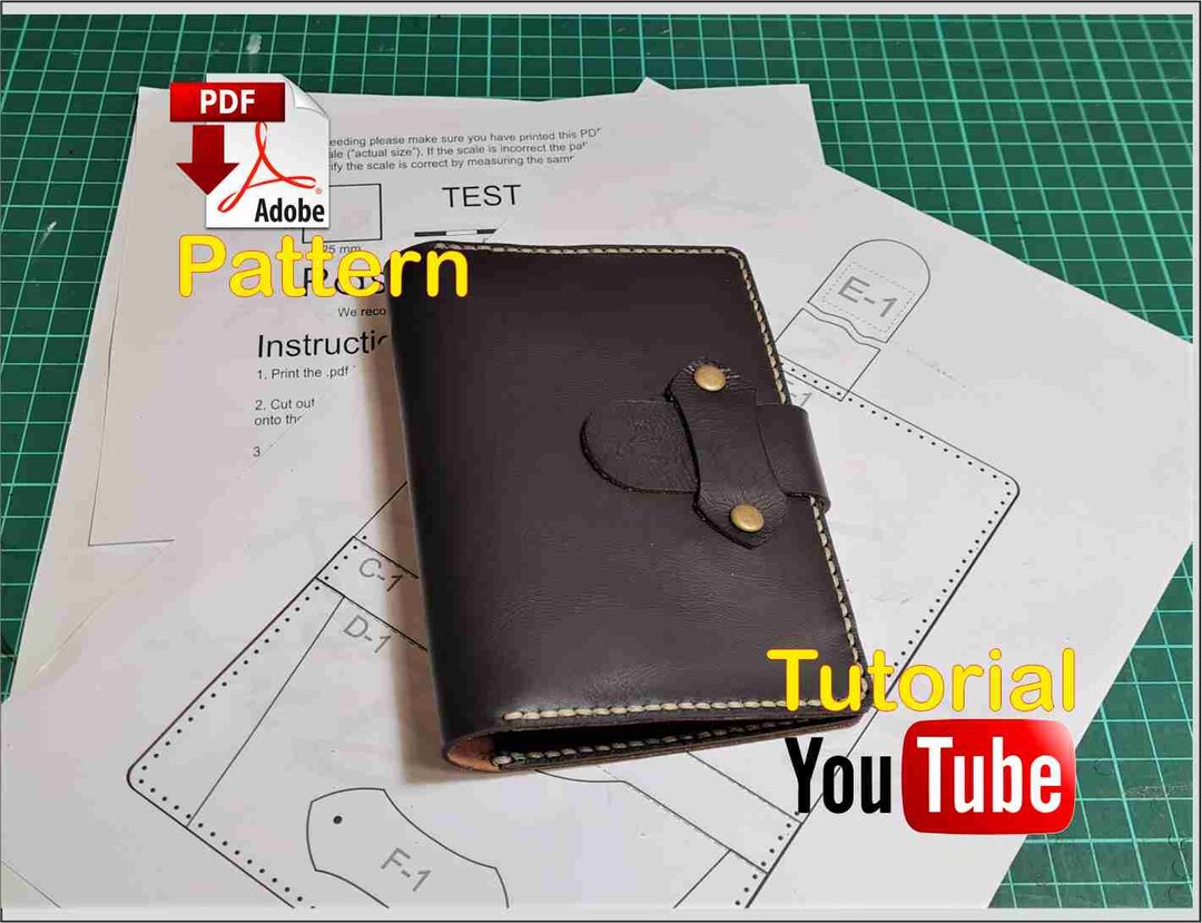 PDF Pattern -passport Wallet, PDF Pattern-passport Cover, PDF Pattern ...