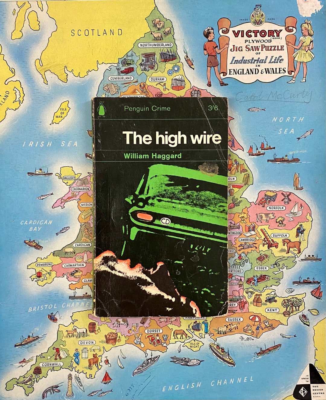 The High Wire - William Haggard - 1965 First Edition Vintage Penguin ...