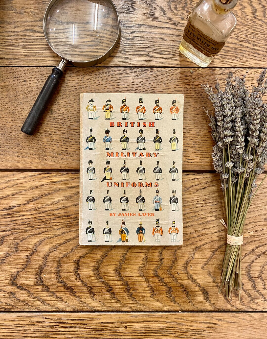 British Military Uniforms - James Laver - 1948 Vintage Illustrated ...