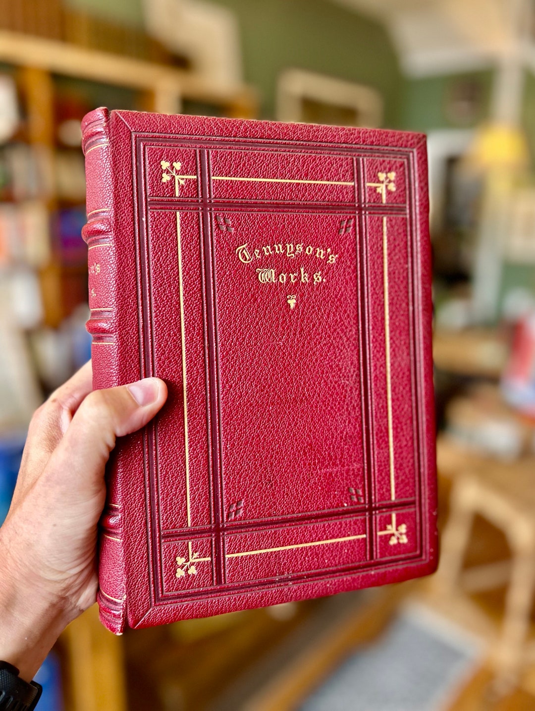 The Works of Alfred Tennyson - 1878 - Signed Copy Vintage Classic ...