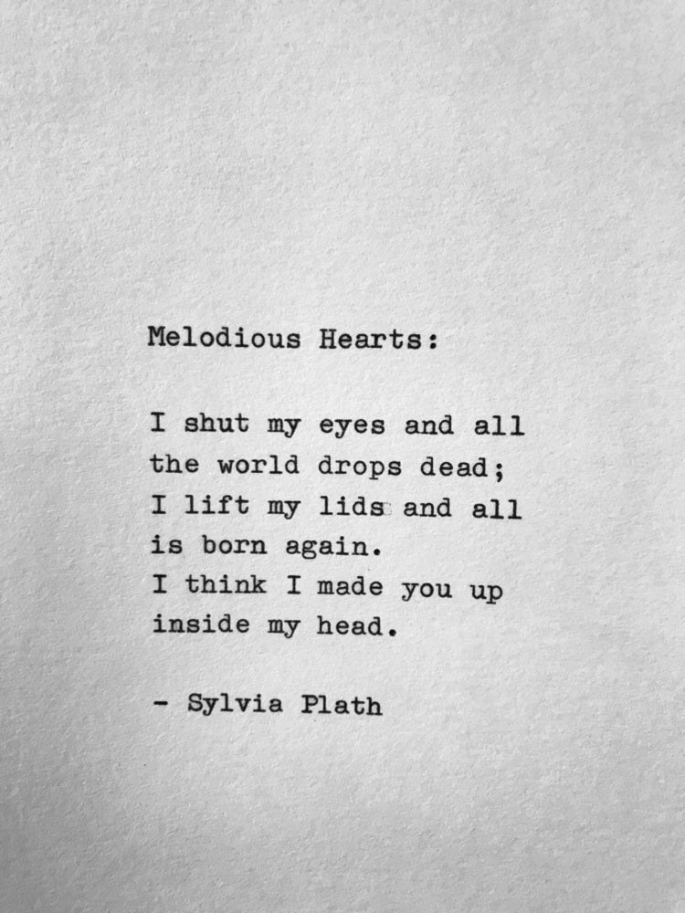 Sylvia Plath Poems
