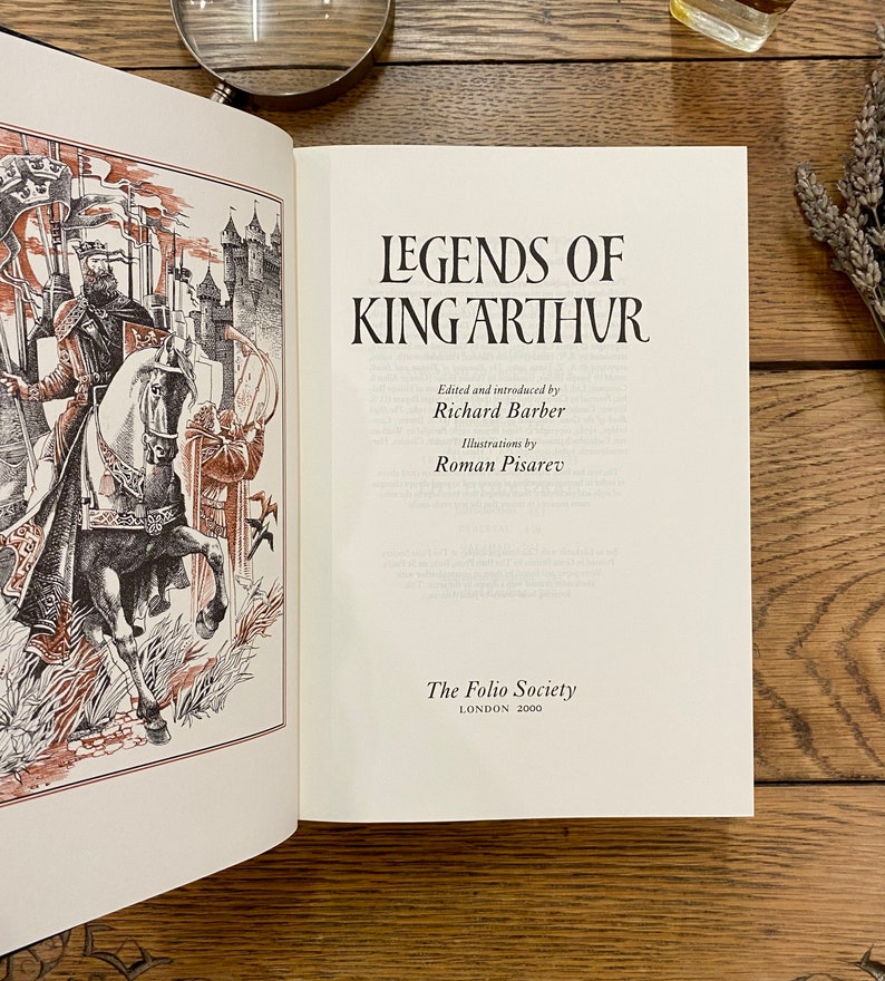 Legends of King Arthur Richard Barber Folio Society 2000 - Etsy