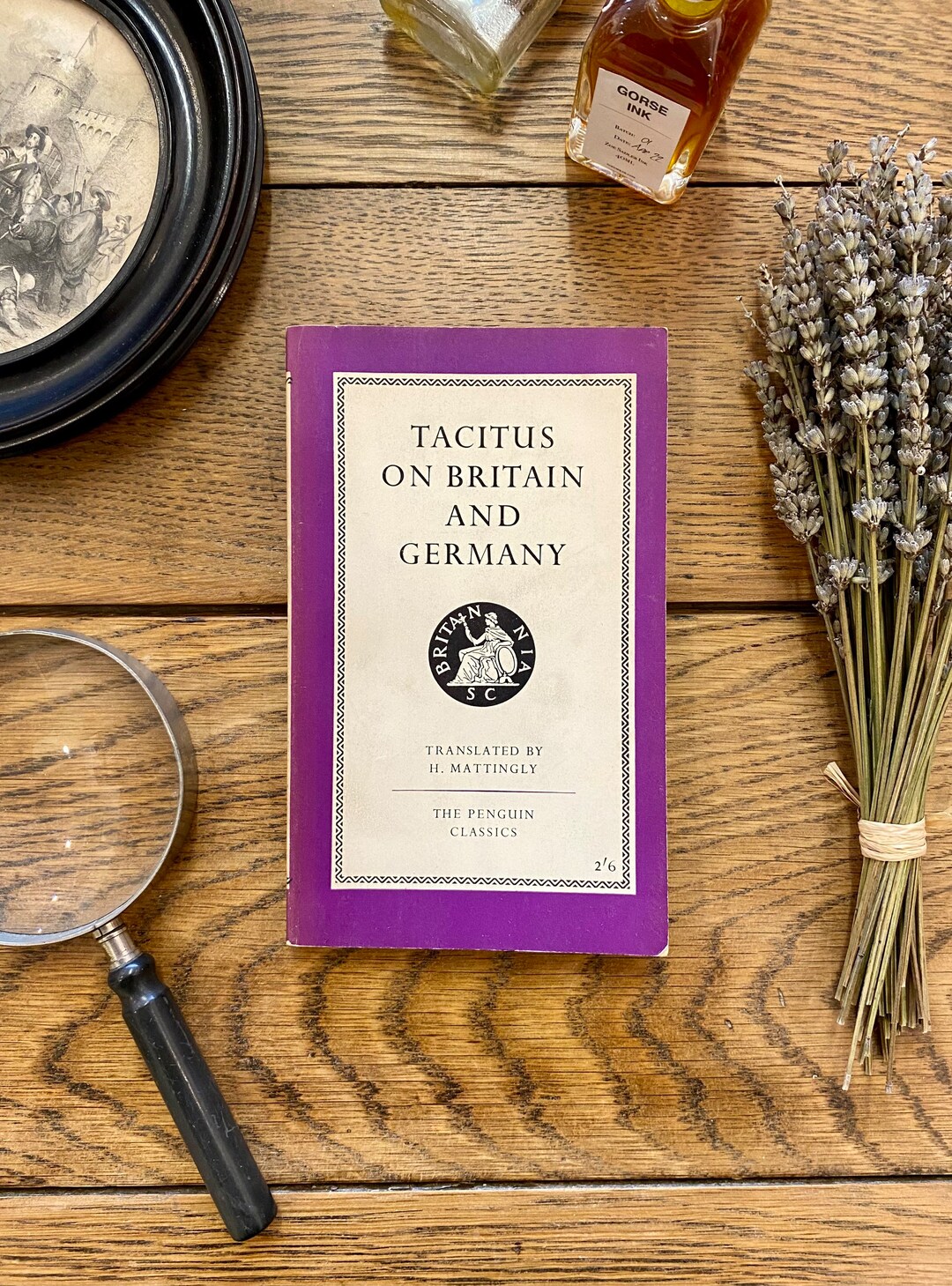 Tacitus on Britain and Germany English Version by H. Mattingly 1960 ...