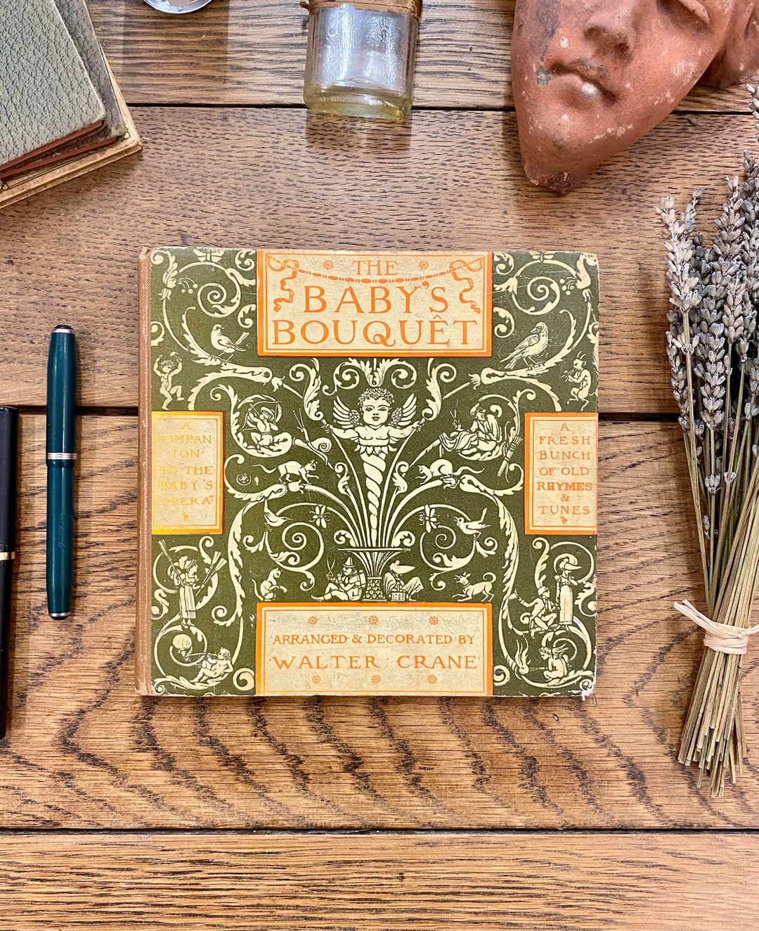 The Baby’s Bouquet - Walter Crane - 1920s Vintage Classic Illustrated ...