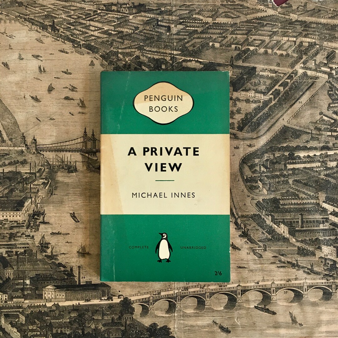 A Private View Michael Innes 1959 Vintage Penguin Book - Etsy