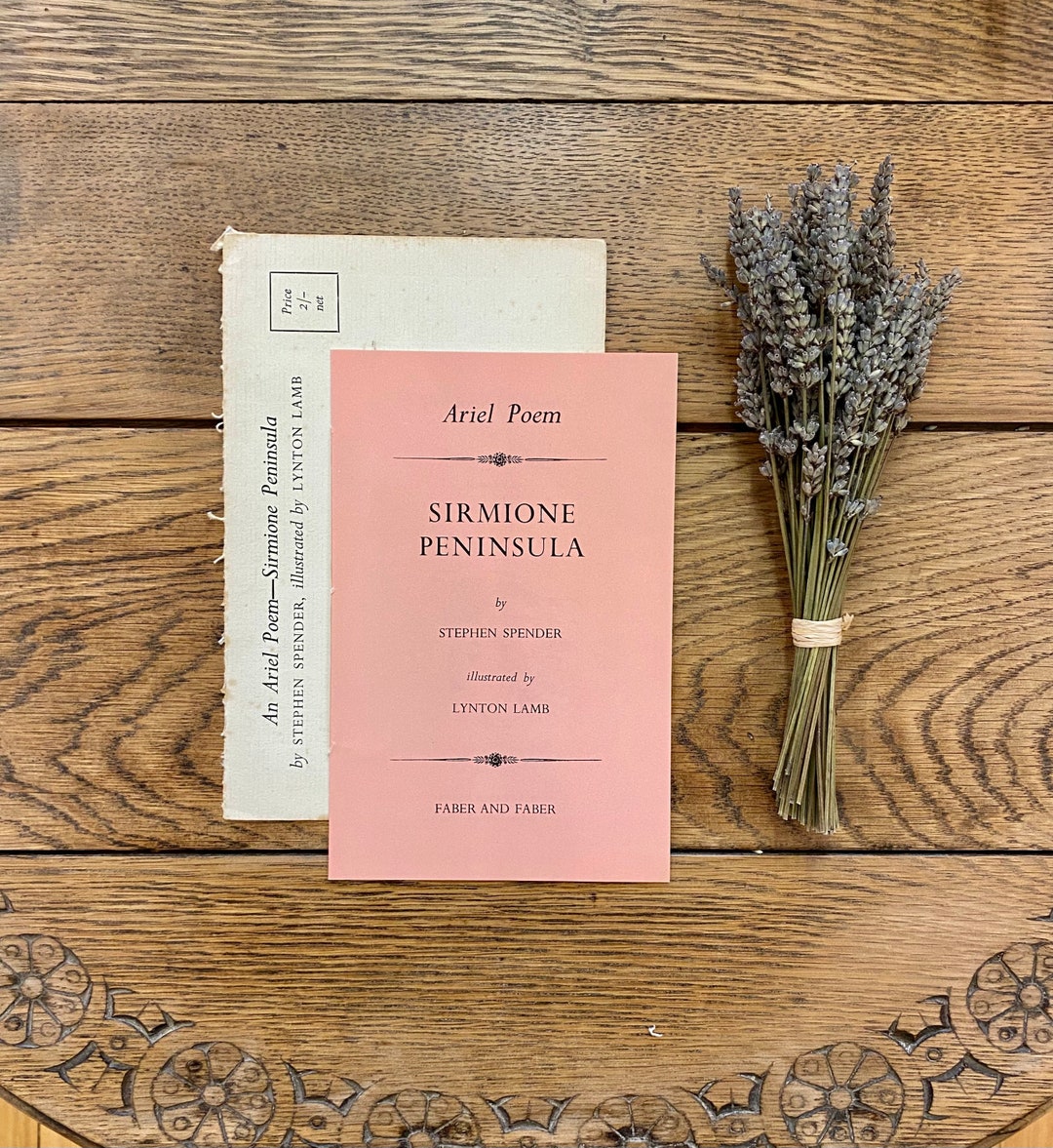 Ariel Poem - Sirmione Peninsula - Stephen Spender 1954 Vintage Classic ...